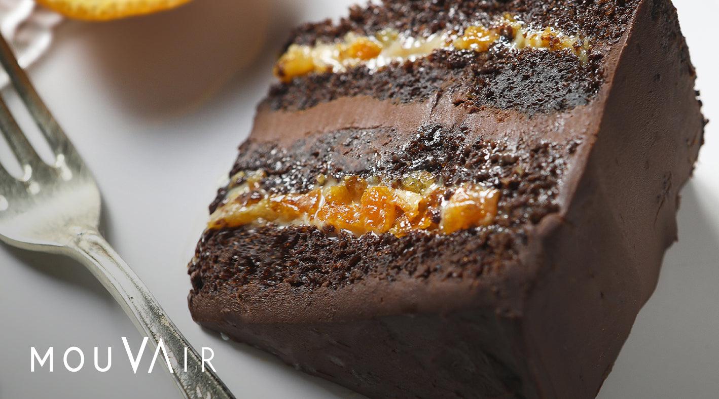 Para los dulceros de corazón: receta de pastel choco-naranja en horno freidora de aire – Mouvair
